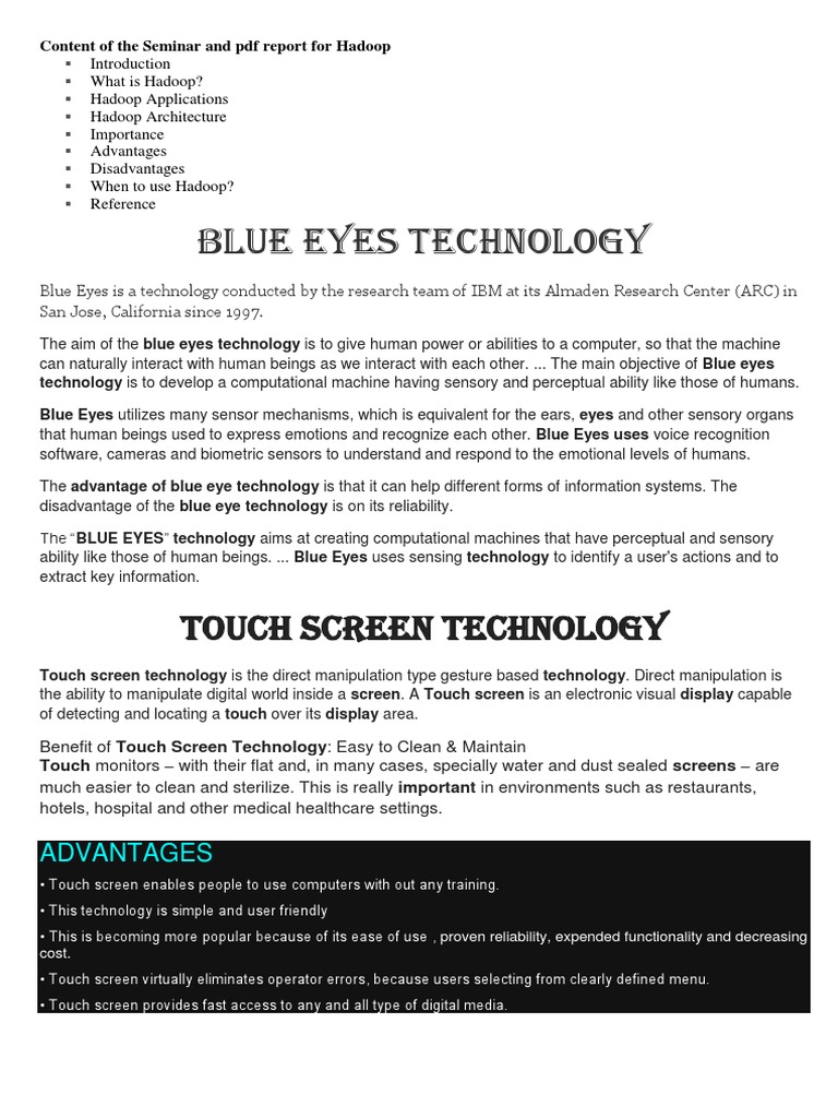 Presentation Topics | PDF | Touchscreen | Computer Monitor