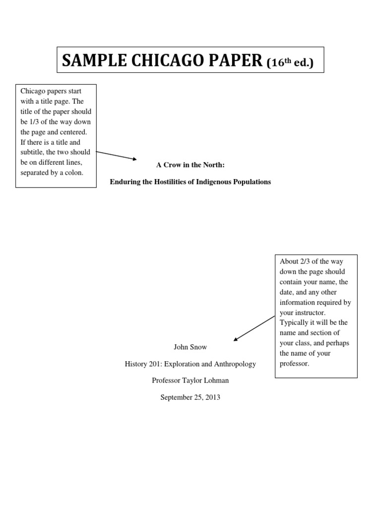 Final Draft Chicago Style Paper | PDF | Citation | Paragraph