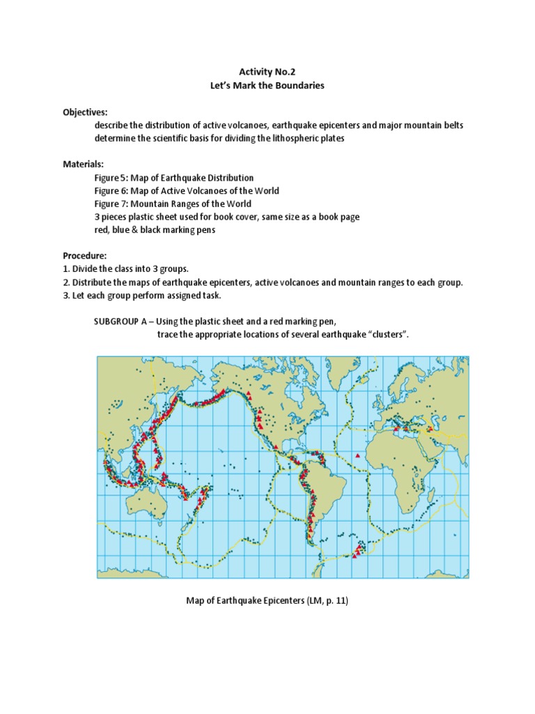 Marking Boundaries of Earth Features | PDF