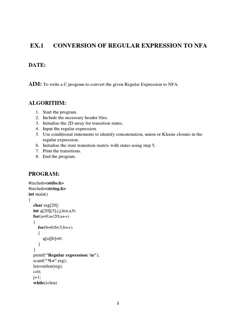 Compiler Design | PDF | Parsing | Regular Expression