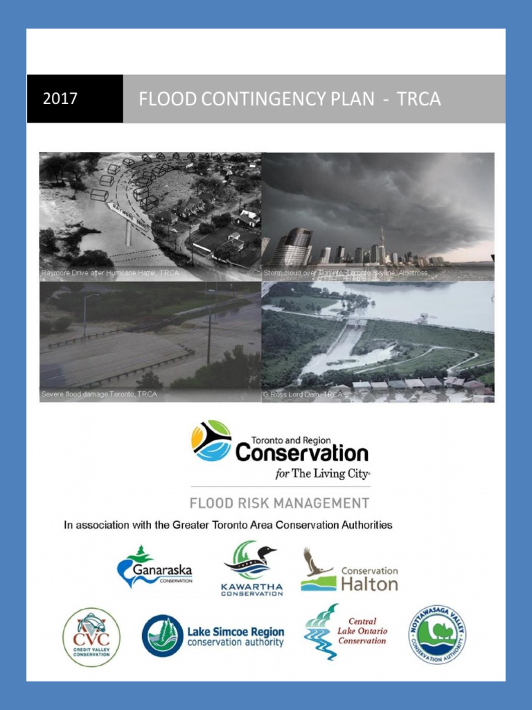 Flood Contingency Plan - Trca | PDF | Rain | Emergency Management