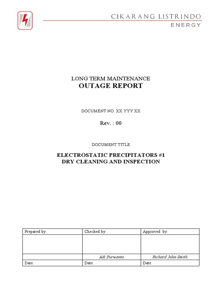 Dry Cleaning & Inspet Esp #1 | PDF | Duct (Flow) | Roof