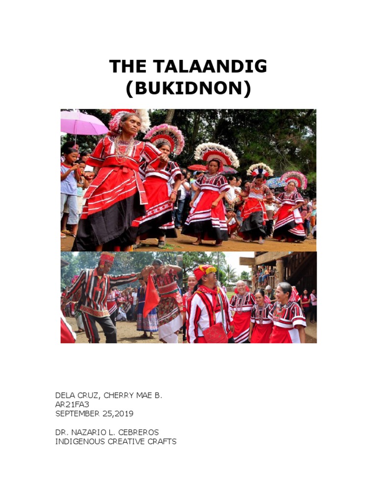 The Talaandig | PDF | Marriage