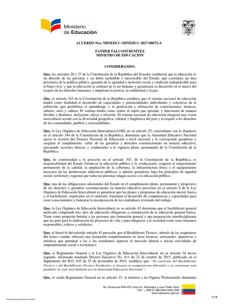 Mineduc 2017 00072 A PDF | PDF | Industria textil | Cuero