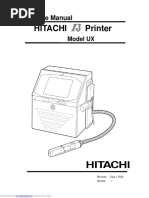 Videojet 1880: Continuous Inkjet | PDF | Printer (Computing) | Computing