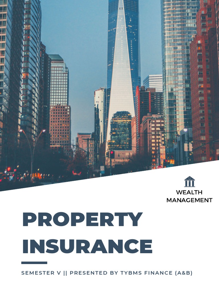 Property Insurance | PDF | Property Insurance | Home Insurance