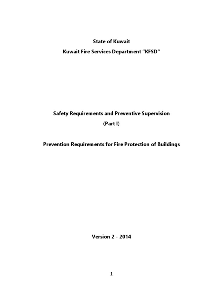 KFSD Code | PDF | Wall | Firefighter