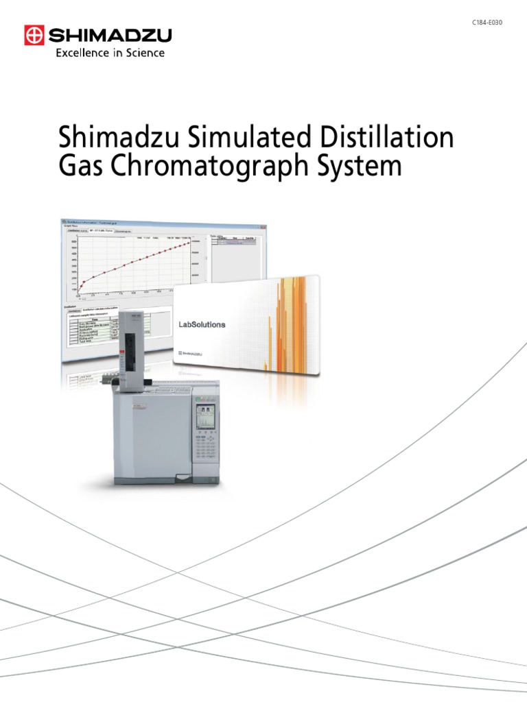 Shimadzu Simulated Distillation Gas Chromatograph System: Printed in ...