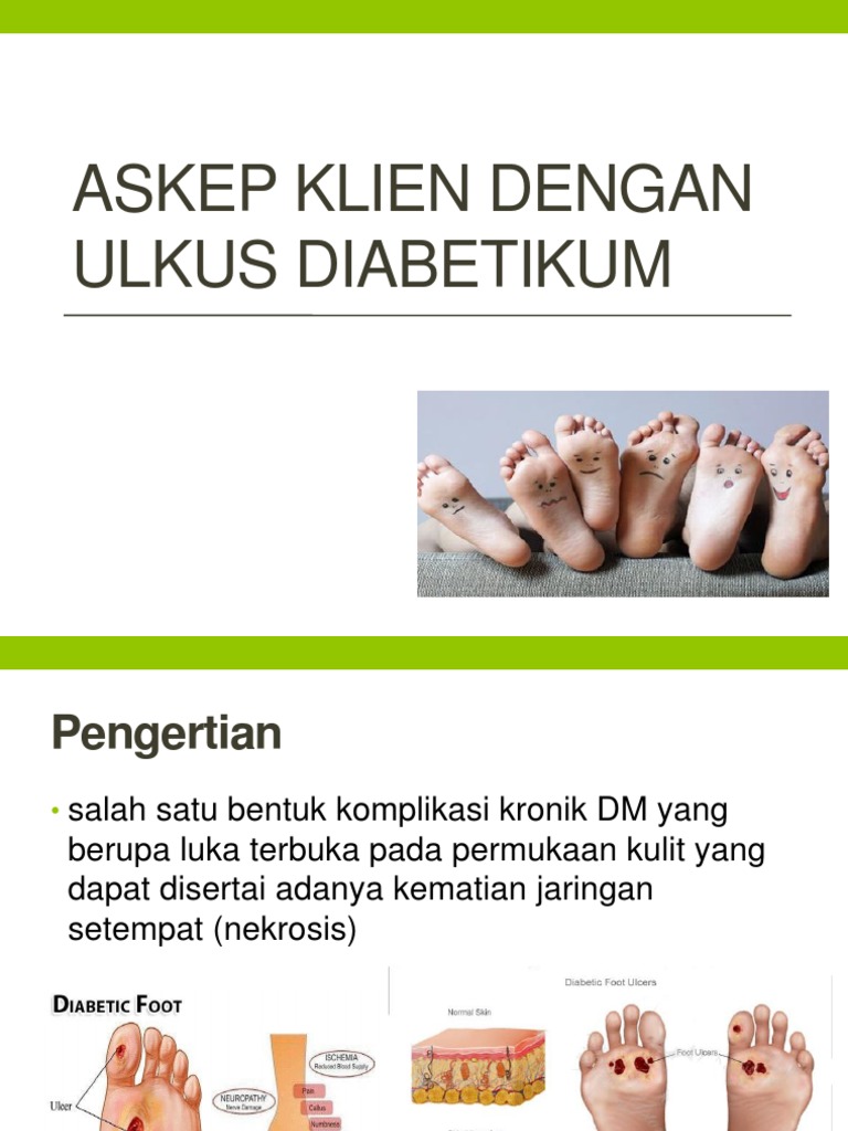 Askep Ulkus Kaki Diabetikum | PDF | Vasodilation | Peripheral Neuropathy