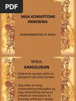 Mga Salitang Pangasinense | PDF