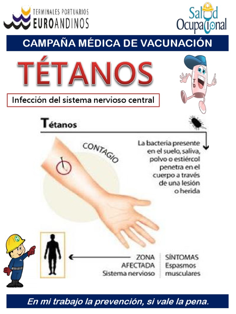 Afiches Informativos Tetanos | PDF