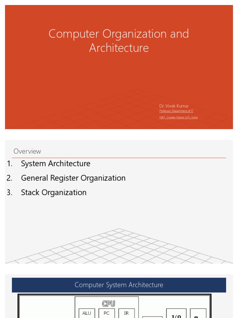 Register and Stack Organization | PDF