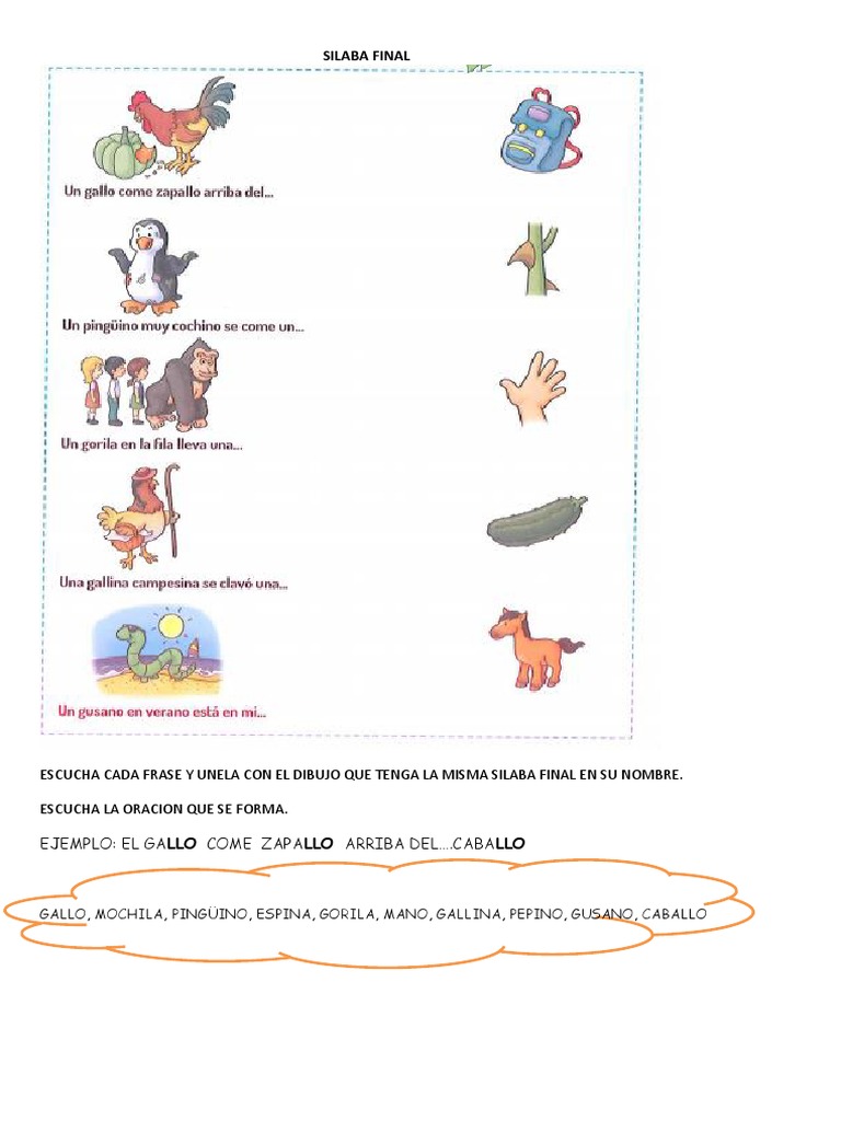 Silaba Final | PDF