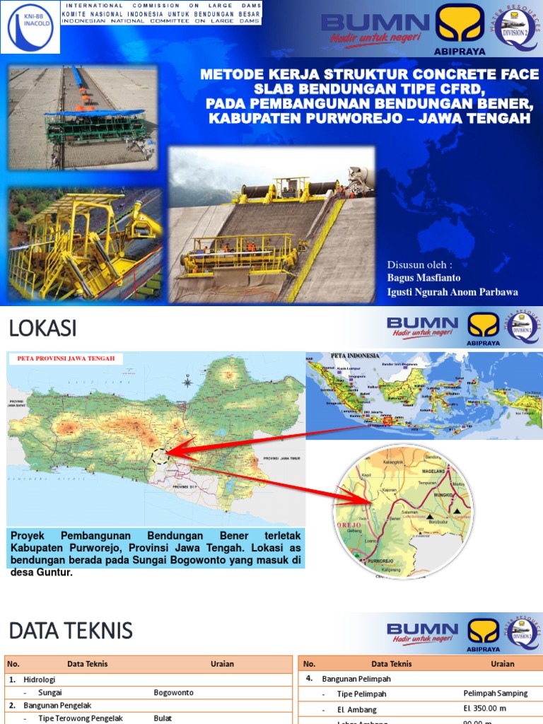 Presentation1 - Metode Kerja Beton Face Slab Dengan Slipform Pada ...