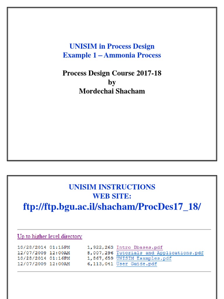 HCl Absorption Column Design in UNISIM | PDF | Chemical Reactor | Catalysis