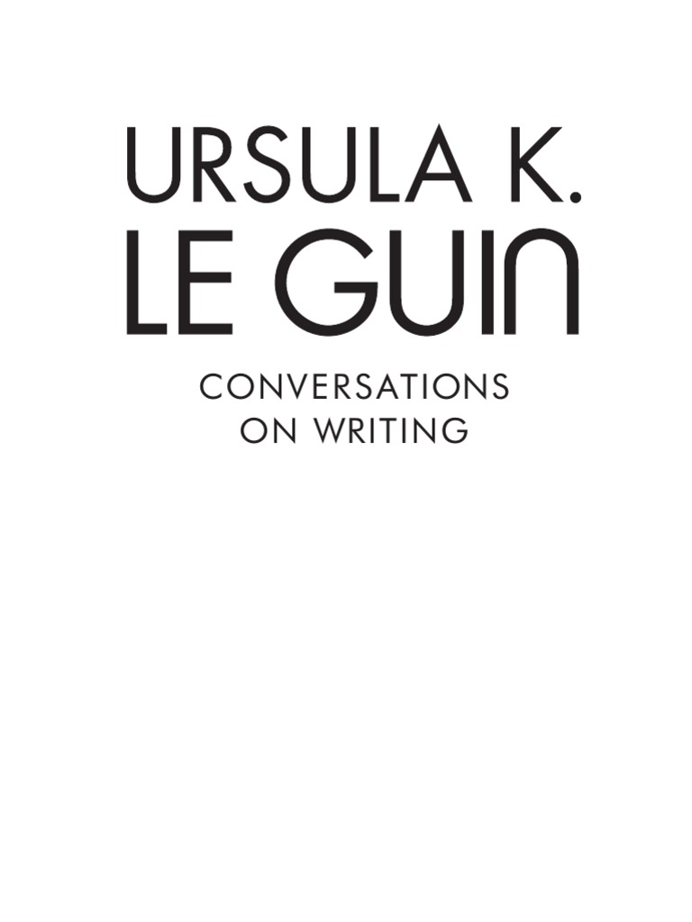 Ursula K Le Guin Preview 1 | PDF