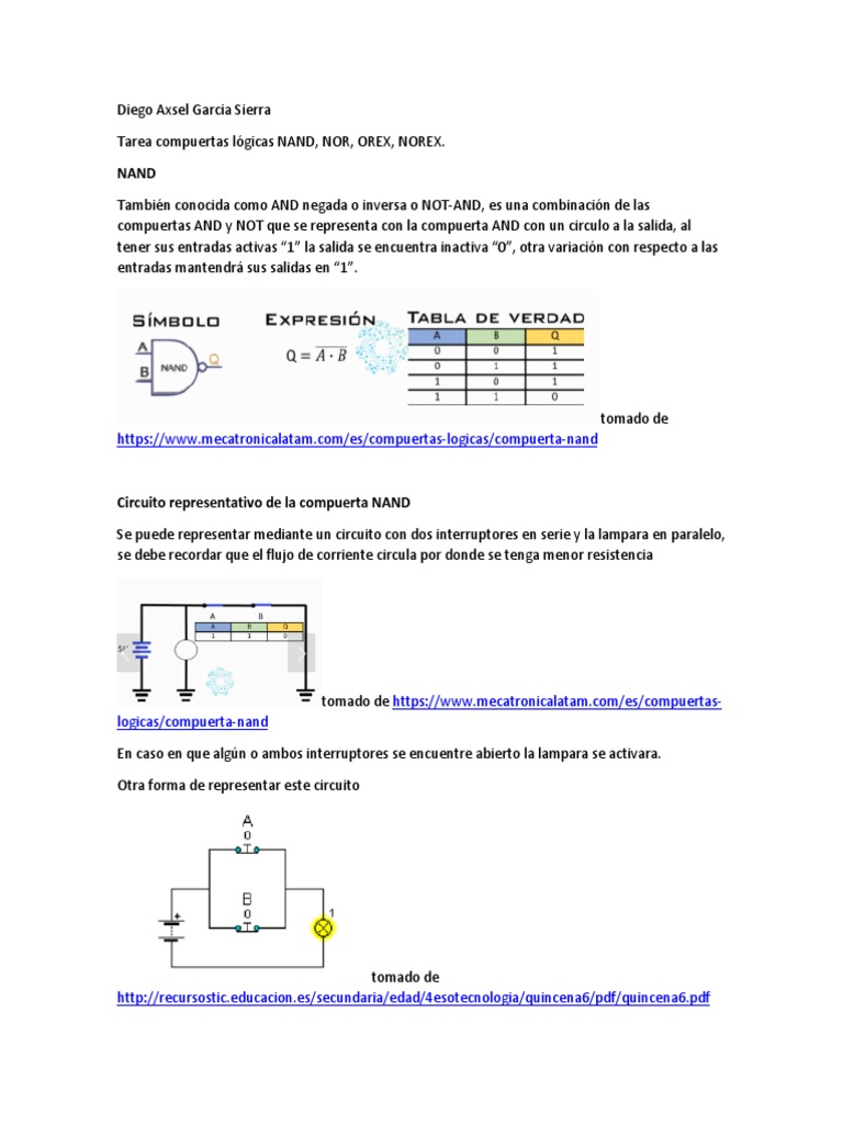 ComPuertas Digitales | PDF | Puerta lógica | Ingenieria Eléctrica