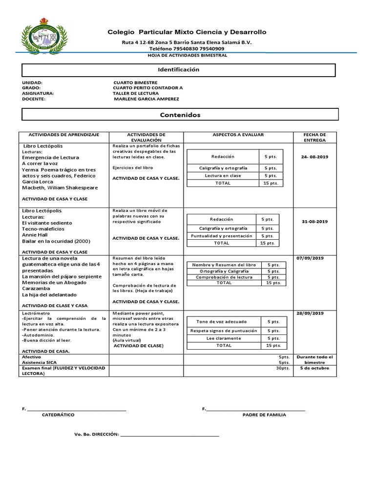 4to Perito Contador Pdf Cognición Aprendizaje