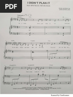 I'm Not Afraid of Anything Sheet Music | PDF