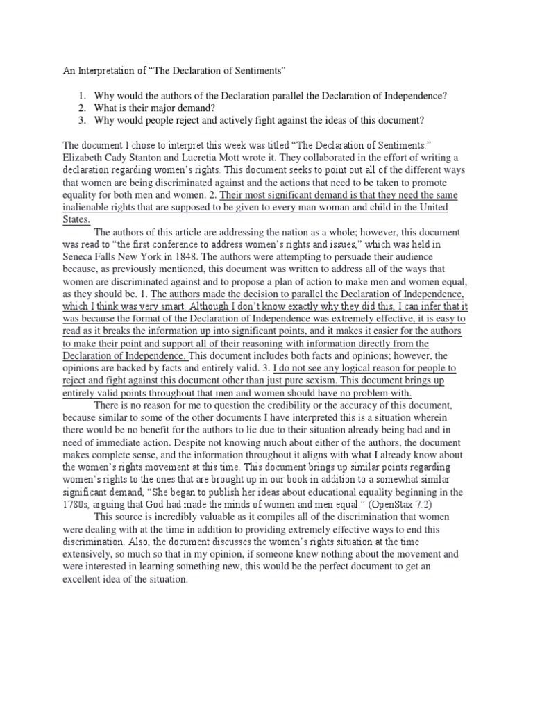 Document Interpretation 5 - Moral Reform Movements | PDF | Natural And ...