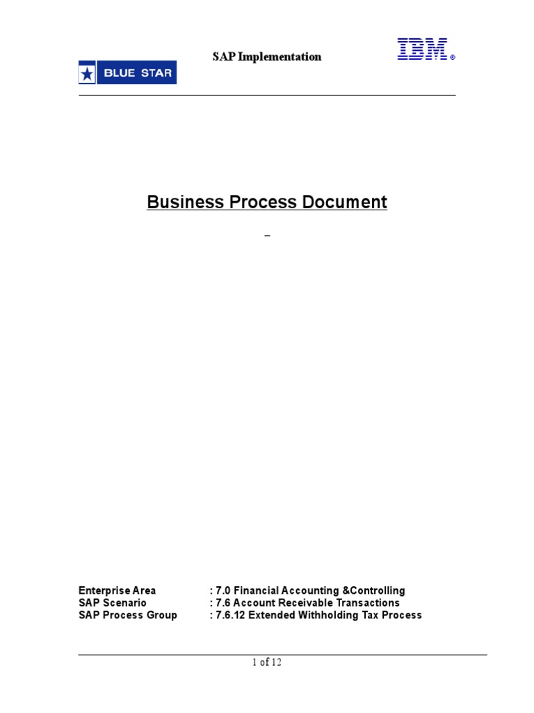 BBP - 7 6 12 Withholding Tax Process - AR | PDF | Receipt | Invoice
