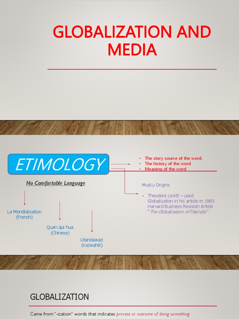 Media's Role in Globalization Evolution | PDF | Mass Media | Writing