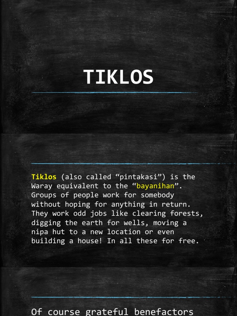 TIKLOS | PDF