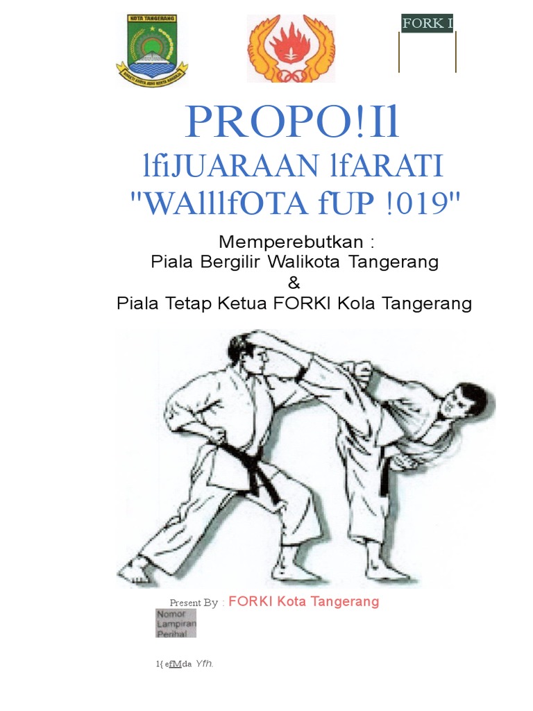 Kejuaraan Karate Walikota Cup 2019 | PDF