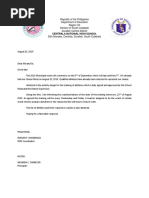 Justification Letter Biometric March 2018 | PDF