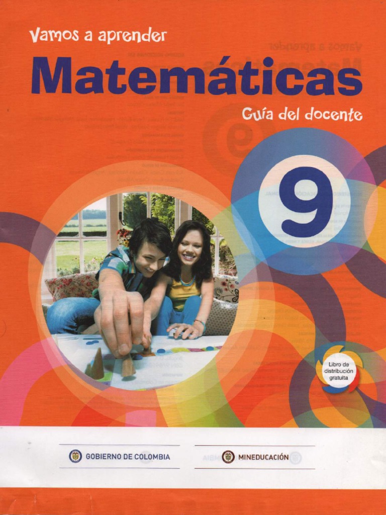Matemáticas 9 Vamos A Aprender Guía Del Docente | PDF