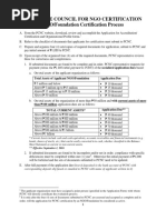 PCNC Accreditation Document Checklist | PDF | Board Of Directors ...