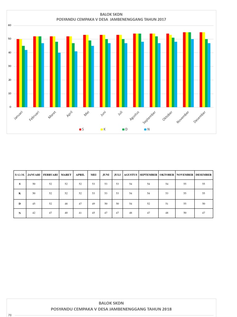 Balok SKDN Posyandu | PDF