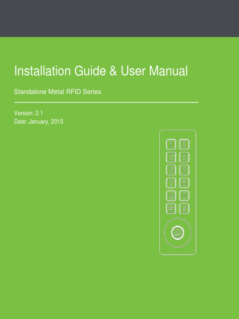R6 User Manual | PDF | Authentication | Access Control