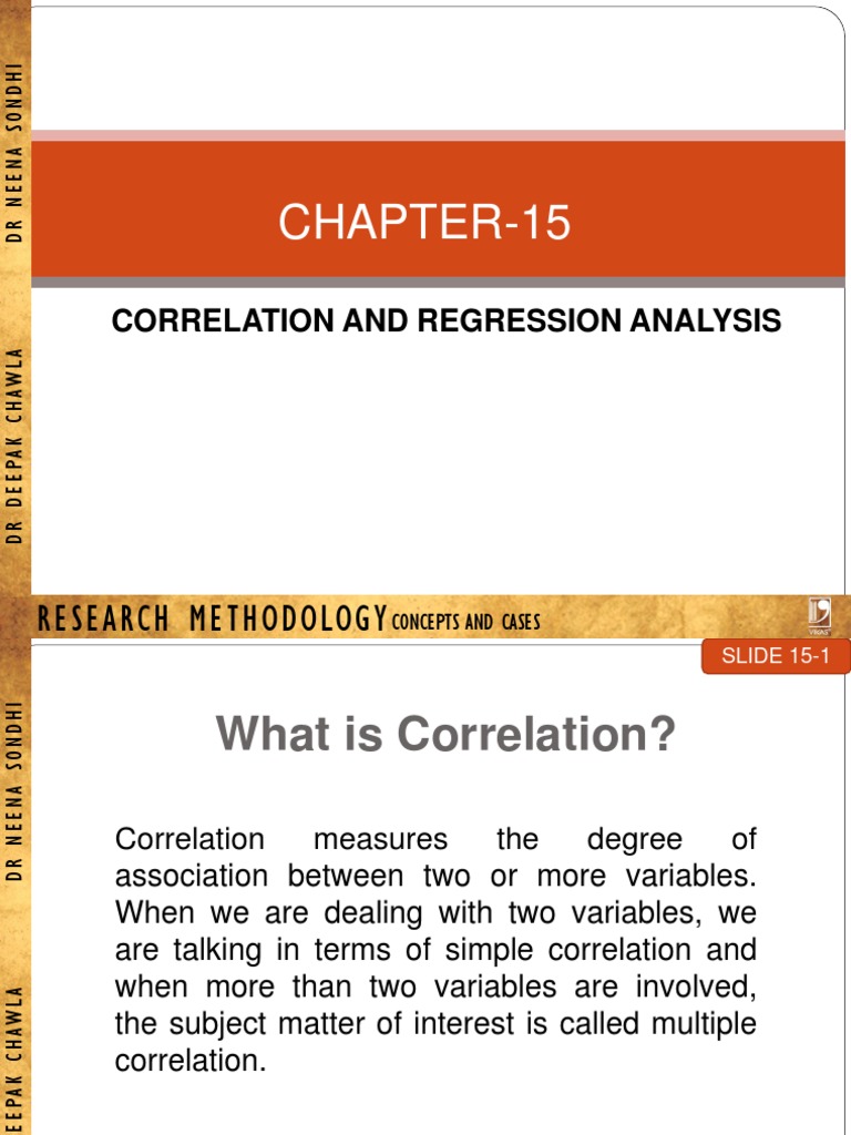 Chapter-15: Research Methodology | Download Free PDF | Correlation And ...