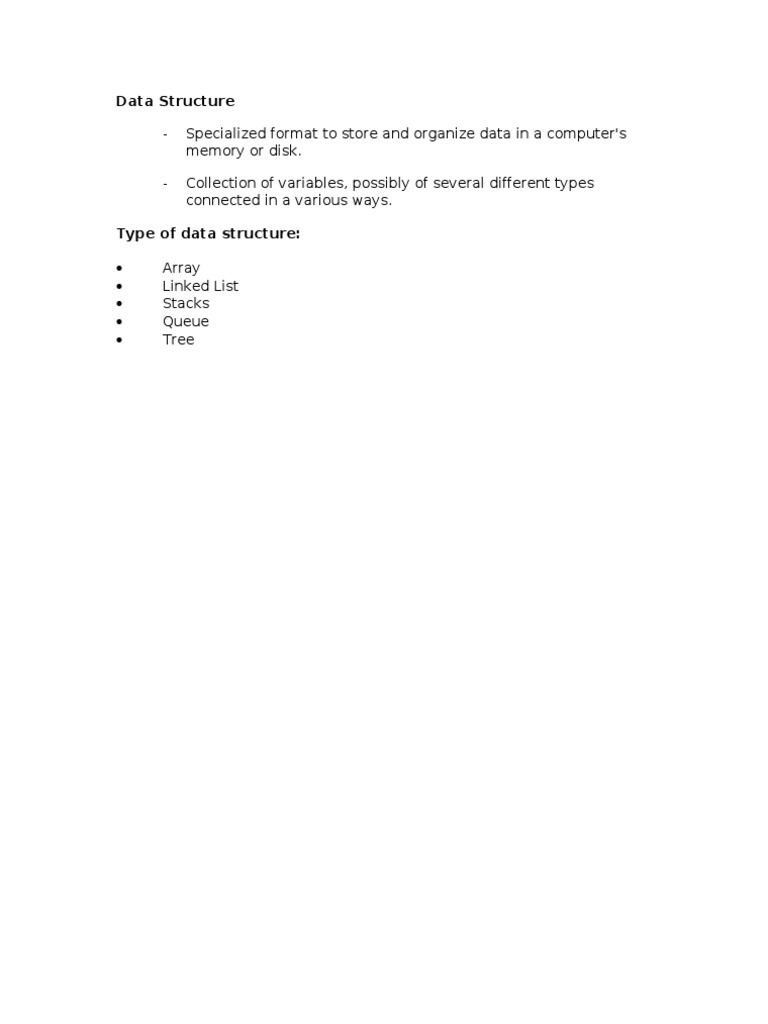 DSTRUCT | PDF | Array Data Structure | Computer Data