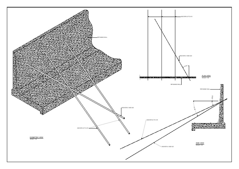 Isometric For Ground AnchoR | PDF