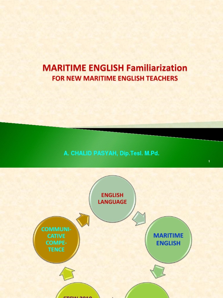 Maritime English | PDF | Nonverbal Communication | English As A Second ...