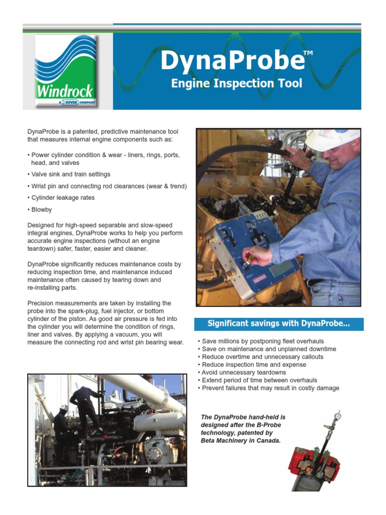Windrock Portable Dynaprobe PDF 1mb | PDF | Technology & Engineering