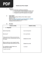 A Detailed Lesson Plan in English III | PDF | Lesson Plan ...