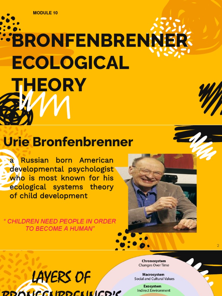 Bronfenbrenner Ecological Theory | PDF | Applied Psychology | Cognition