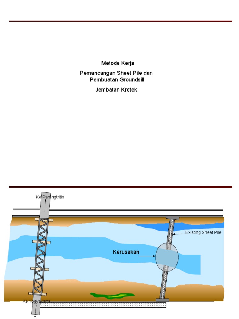 Metode Kerja Ground Sill | PDF