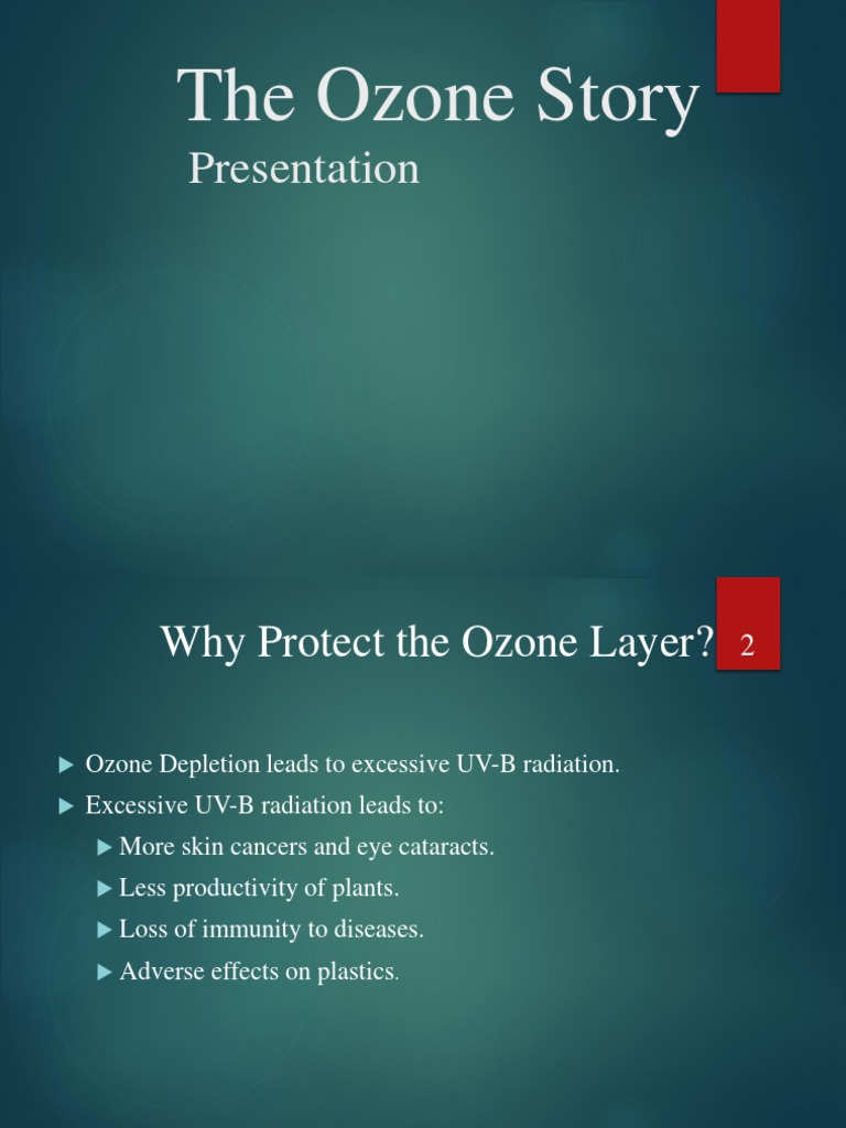 Ozone Story | PDF | Ozone Depletion | Chlorofluorocarbon