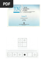 Test de Inteligencia No Verbal TONI-4 | PDF | Cociente de inteligencia ...