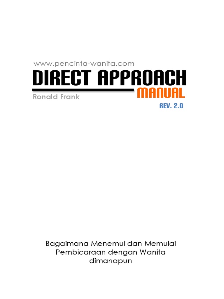 Direct Approach Manual V 2.0 | PDF | Karier & Perkembangan ...