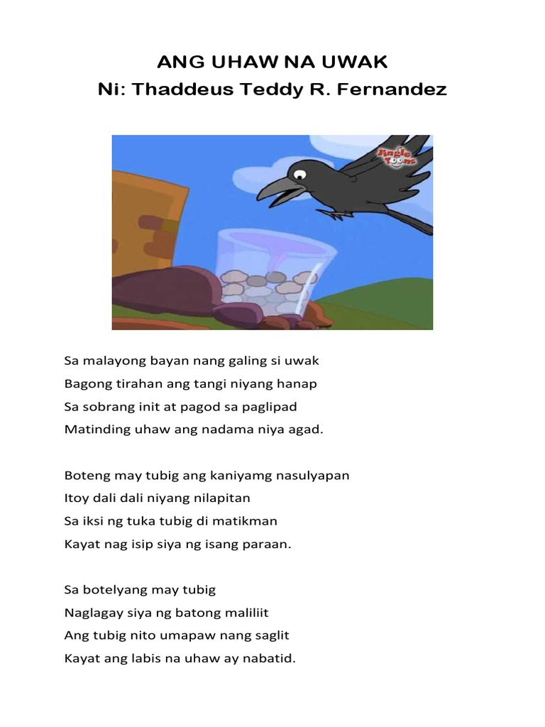 Ang Uhaw Na Uwak | PDF