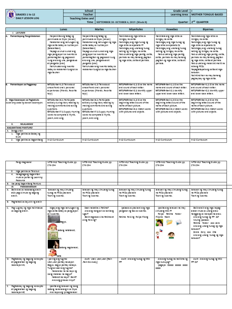 MTB 1 Q2 Week 8 | PDF