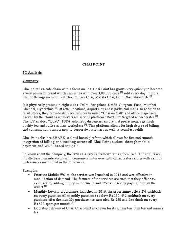 Chai Point | Download Free PDF | Tea | Coffeehouse