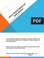 Clexane Dosage Calculation by Weight | PDF
