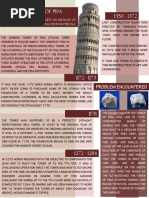 Leaning Tower of Pisa Presentation | PDF | Infographics
