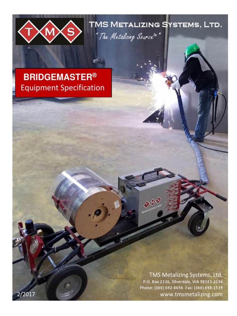 Equipment Specification BRIDGEMASTER 2017 02 | PDF | Power Supply | Wire